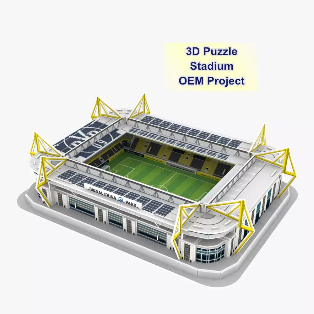Wholesale 3D Puzzle Stadium Make A Perfect 3D Football Stadium Paper ...