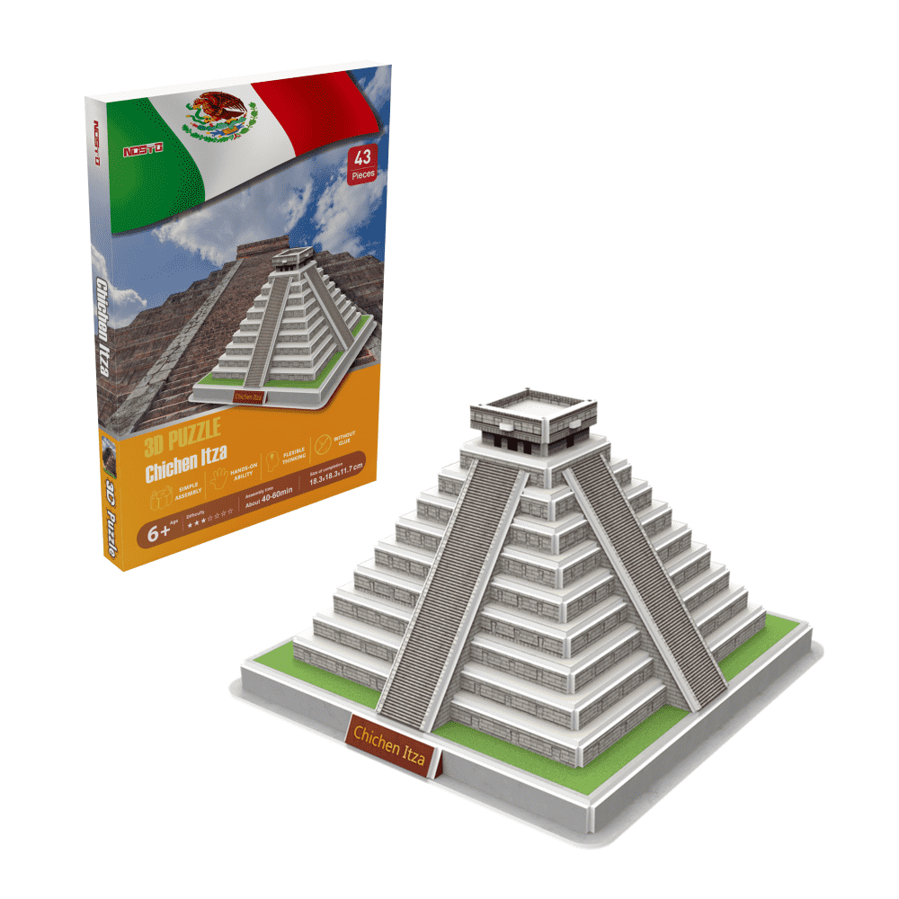 Wholesale DIY Decoration Craft Kit 3D Puzzle Maya Pyramid World Famous ...